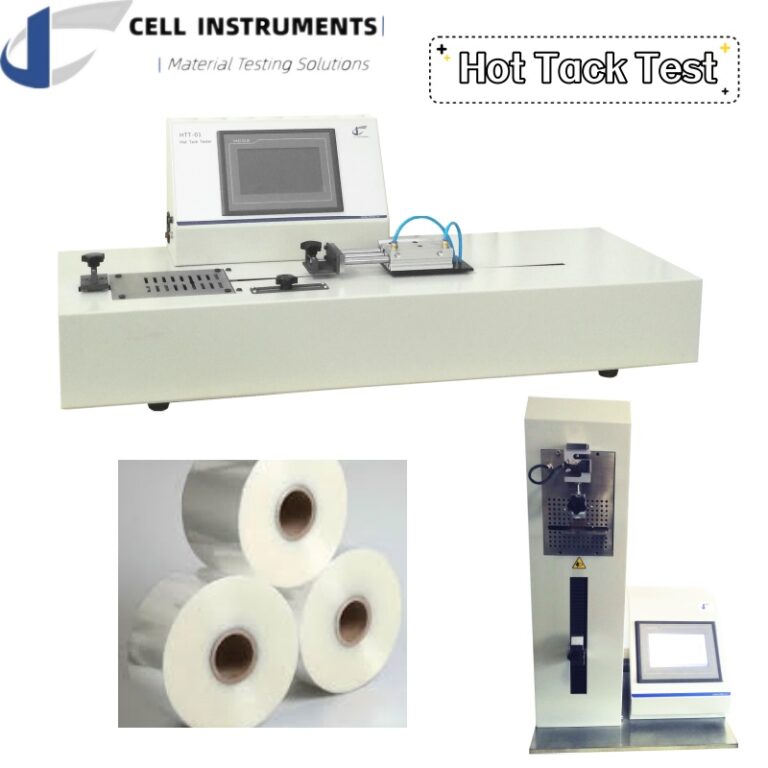 Hot Tack Tester for Pouches: Ensuring Seal Integrity in Packaging