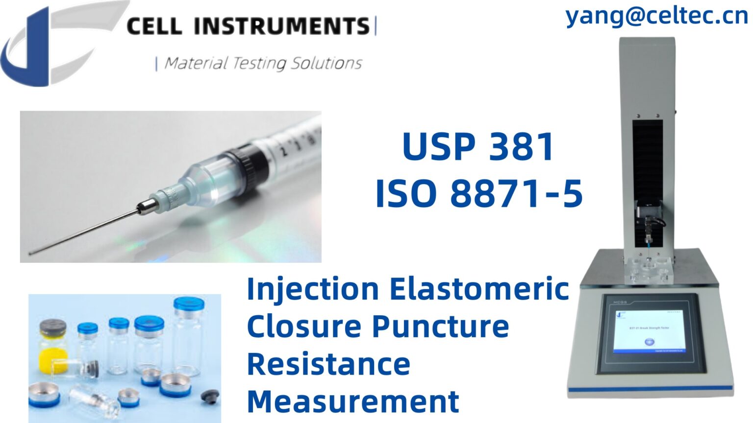 Injection Elastomeric Closure Puncture Resistance Measurement: Ensuring ...
